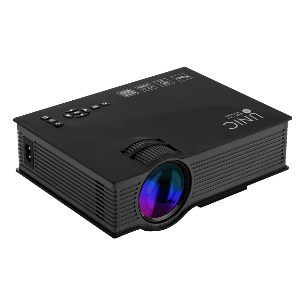 מוצר - UNIC UC46 Wireless WIFI Mini Portable Projector 1200 Lumen 800 x ...