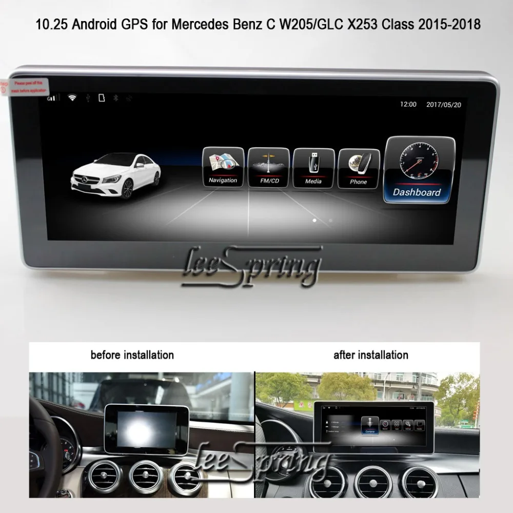 NadeauTilton: 10.25 inch Touch Screen Android 6.0 Car Multimedia Player ...