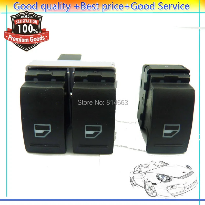 ISANCE Electric Power Window Switch Driver / Passenger Sides 7E0959855A ...