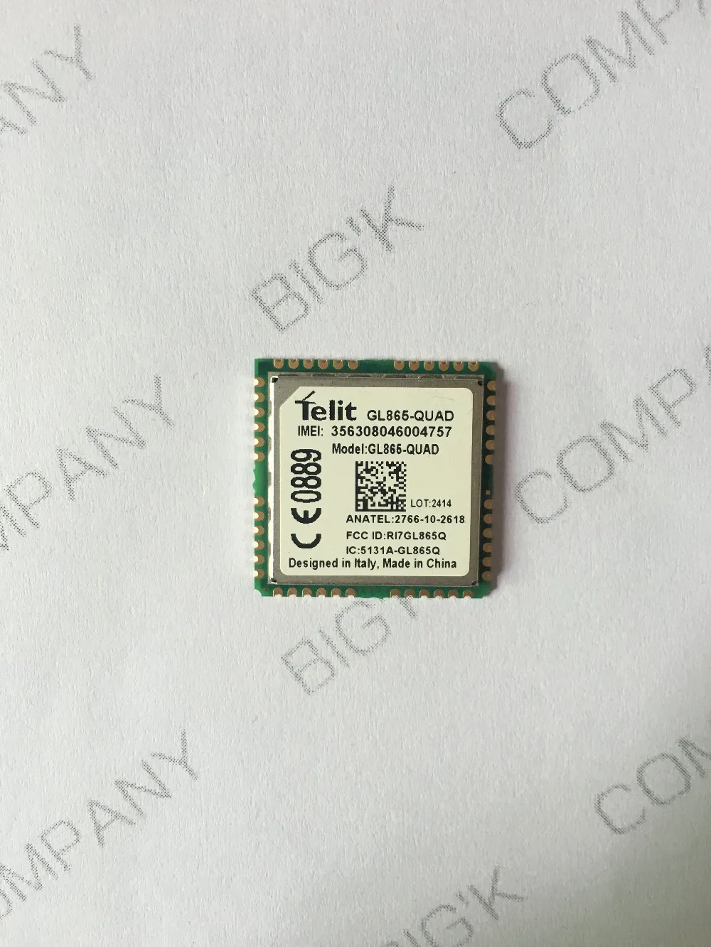 Trung Quốc Giá thấp JINYUSHI CHO Telit GL865-QUAD GL{1}}G Nhà phân phối ...