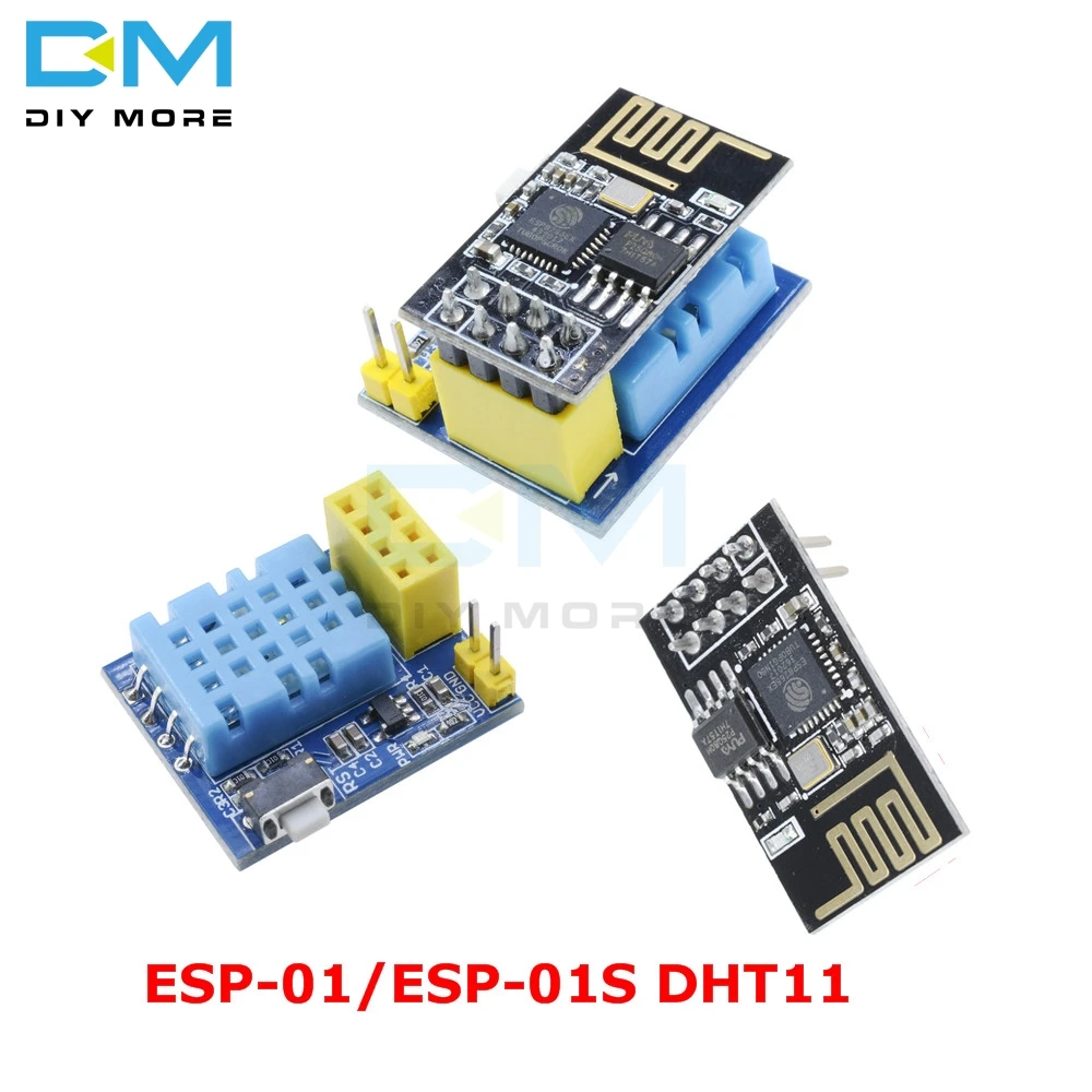 ESP8266-ESP-01-ESP-01S-DHT11-Seriale-Sensore-di-Umidit-di-Temperatura ...