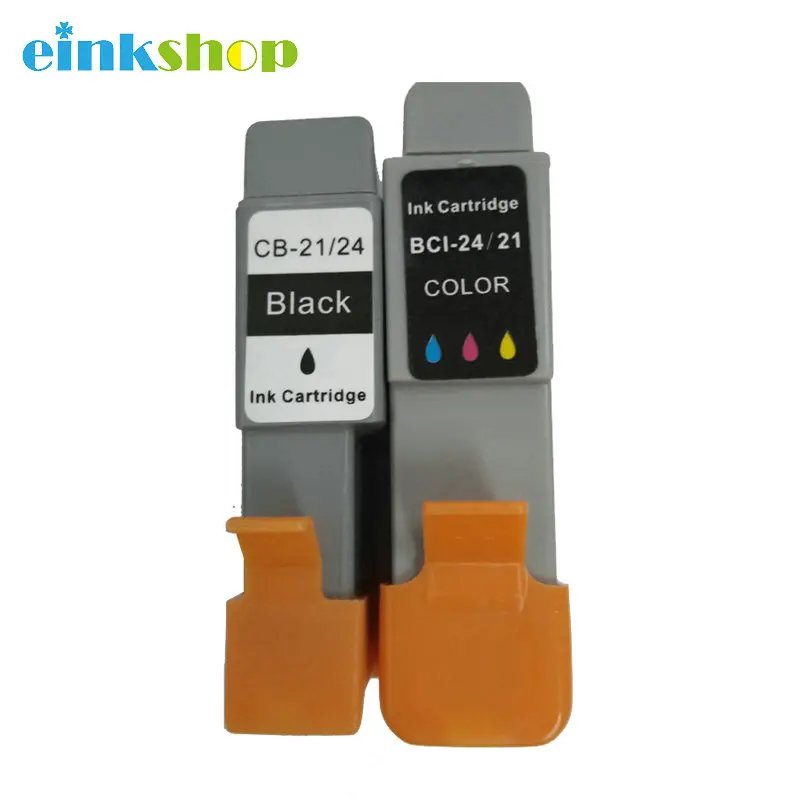 einkshop 1Set BCI 21 BCI 24 For Canon BCI 21 24 Ink Cartridge For Canon ...