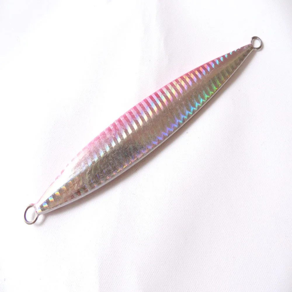 1PC Lead Fish 100g 3.53oz Laser Fishing Lure 8 Color Fishing Artifical ...