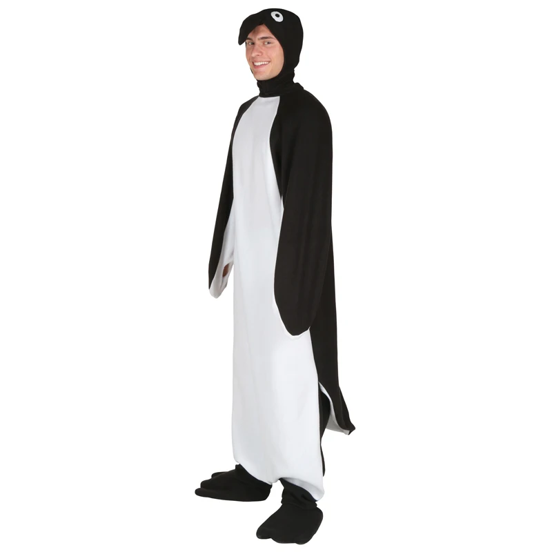 Adult Happy Penguin Costume Men Funny Animal Halloween Cosplay Clothing ...