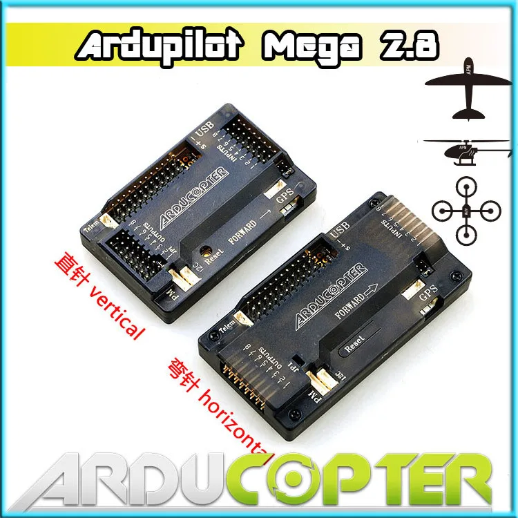 Controlador de vuelo multicóptero, 1 unidad APM2.8 APM 2,8, 2,5, 2,6 ...