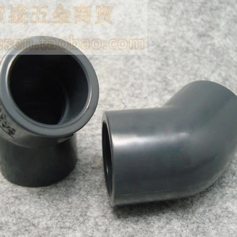 Conector de codo UPVC DN20(25mm) de 45 grados, accesorios de tubería de agua de riego de ...