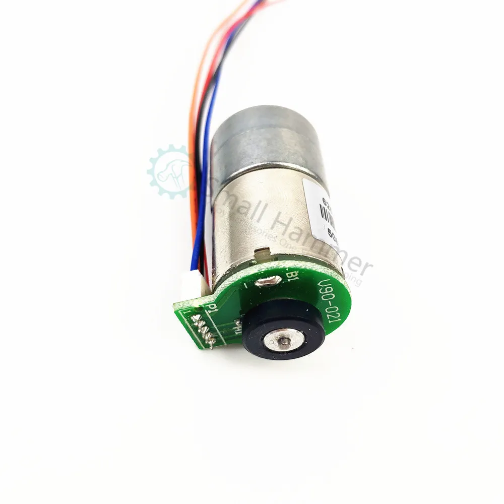 M100 with encoder full metal gear dc reduction motor code plate speed ...