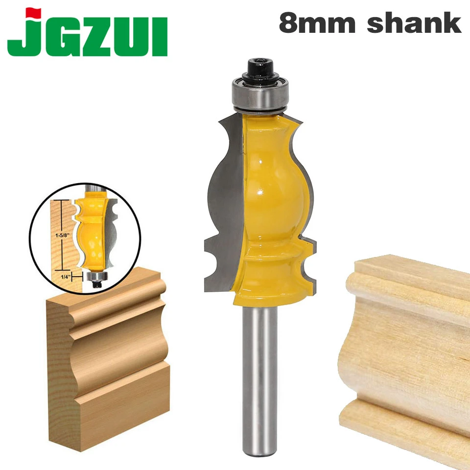 Shank Architectural Cemented Carbide Molding Router 1pc 8mm - AliExpress