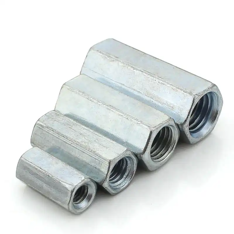 5PCS M8*30 tuerca hexagonal larga galvanizada de alta calidad/tuerca de conexión de tornillo ...