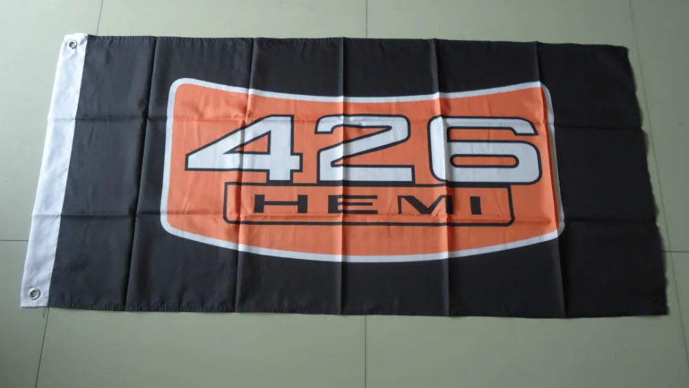 free shipping 426 hemi flag, 426 hemi banner,90X150CM size,100% ...