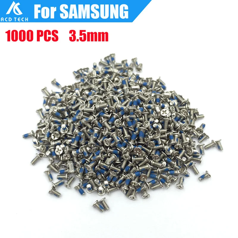 1000Pcs-Lot-New-3-5mm-Screws-for-Samsung-Galaxy-S6-S7-Edge-S8-S9-S10 ...