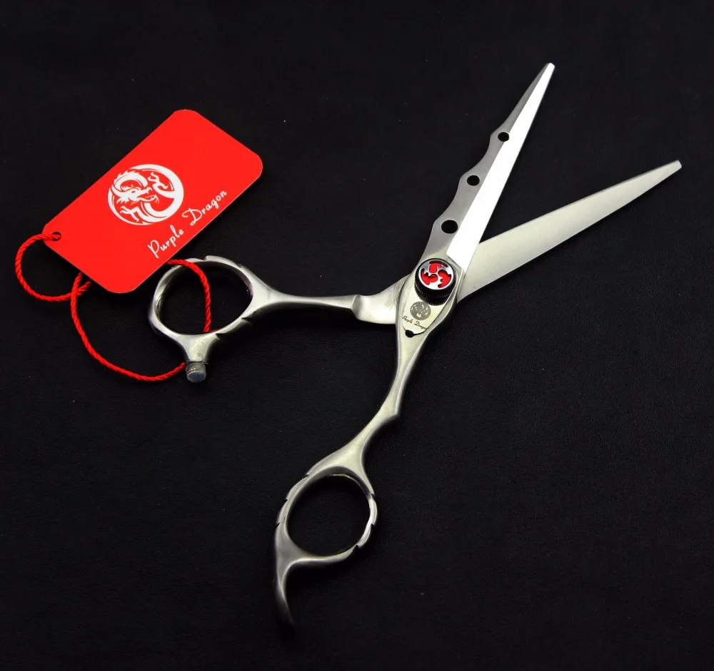 Purple Dragon 6 inch Japanese Stainless Steel Scissor Shear Set ...