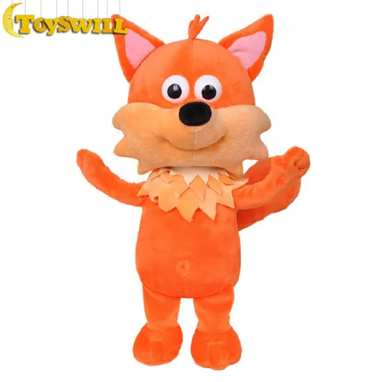 AARDMAN TIMMY TIME CHARACTERS PLUSH STUFFED TOY 32cm FINLAY THE FOX ...