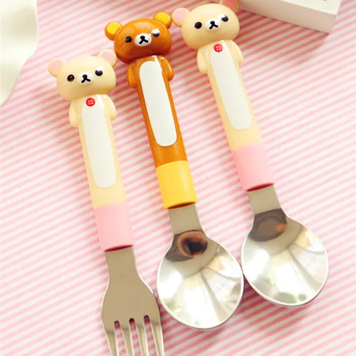 Aliexpress.com : Buy Easily bear cute cartoon spoon, fork, spoon small ...