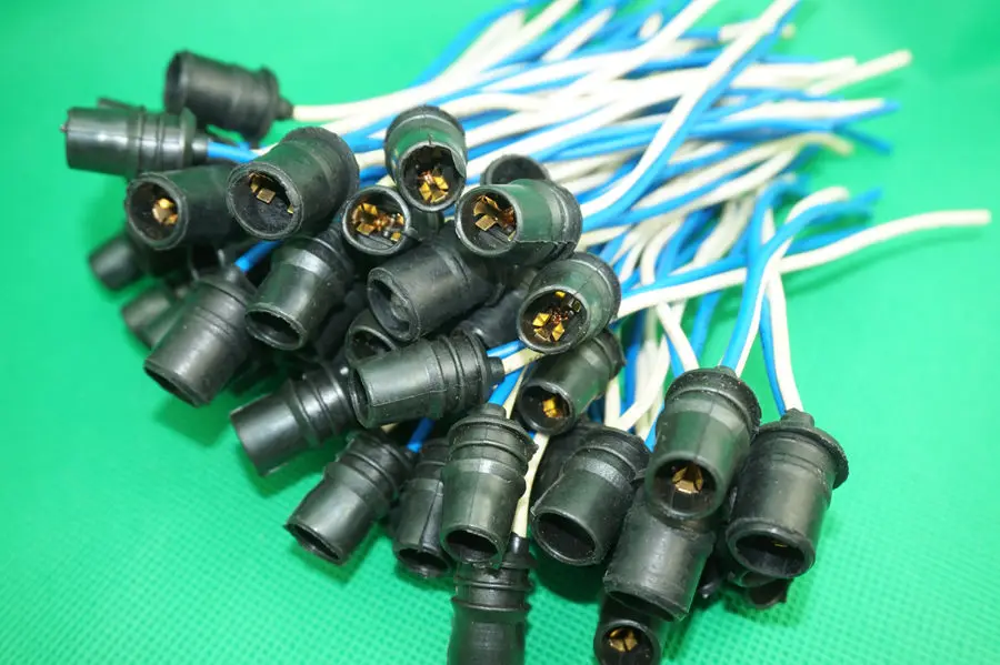 Hot-10-Pcs-T10-W5W-Light-Bulb-Socket-Holder-Soft-Rubber-For-Cars-Bikes ...