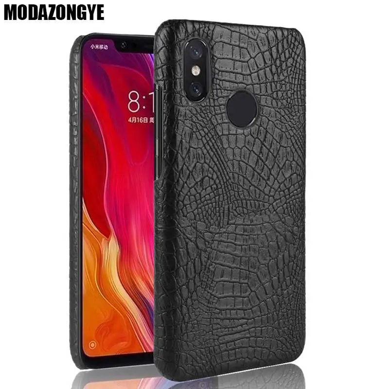 Xiaomi Redmi Note 6 Pro Case 6.26" Hard PU Leather Back Cover Phone ...