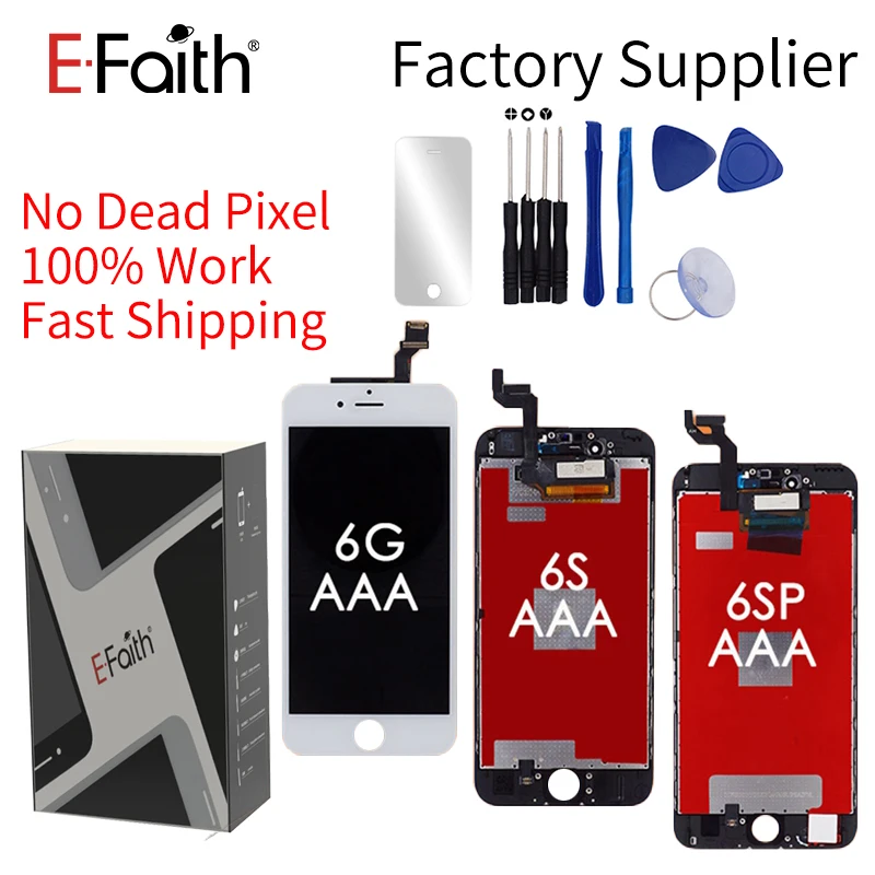 1Piece Grade AAA+ LCD Display For iPhone 6 6G 6S 6SP 6P Display Touch ...