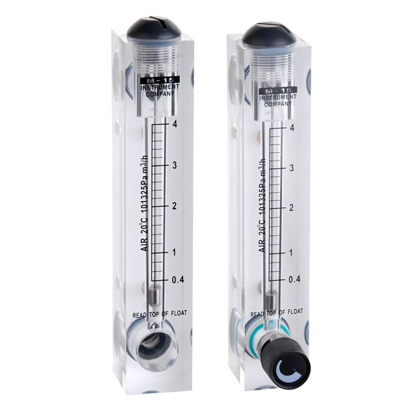 Lzm-15 Panel Flow Meter Air Oxygen Flow Meter 0.4-4 Cubic Meter Per ...