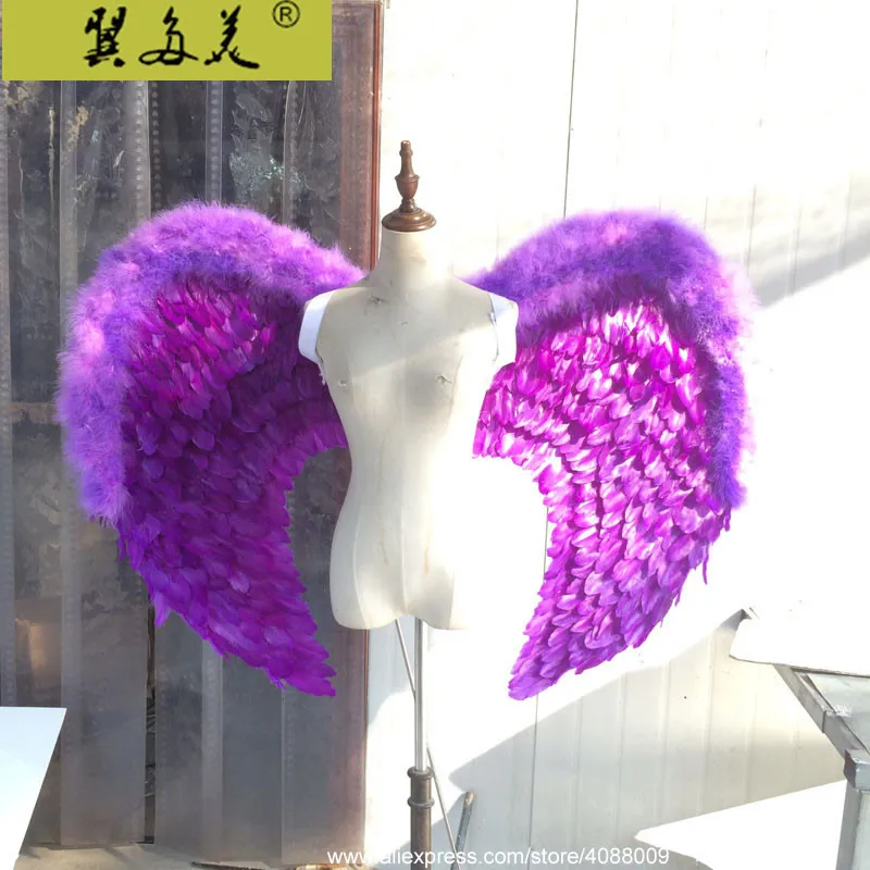 Hermosas alas de Ángel púrpuras, bonitas alas de hada rosa, accesorios ...