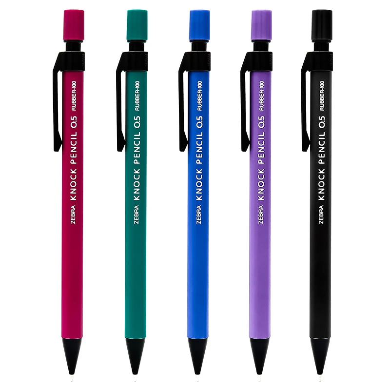 MP 100 0.5mm knock pencil classic zebra Mechanical Pencils 10pcs/lot ...