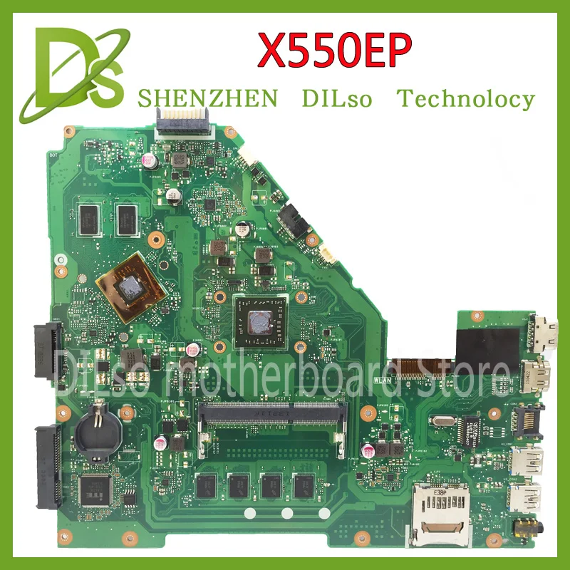 Kefu X550EP motherboard para Asus F552E F552EP X552E A552E X550E X550EP ...