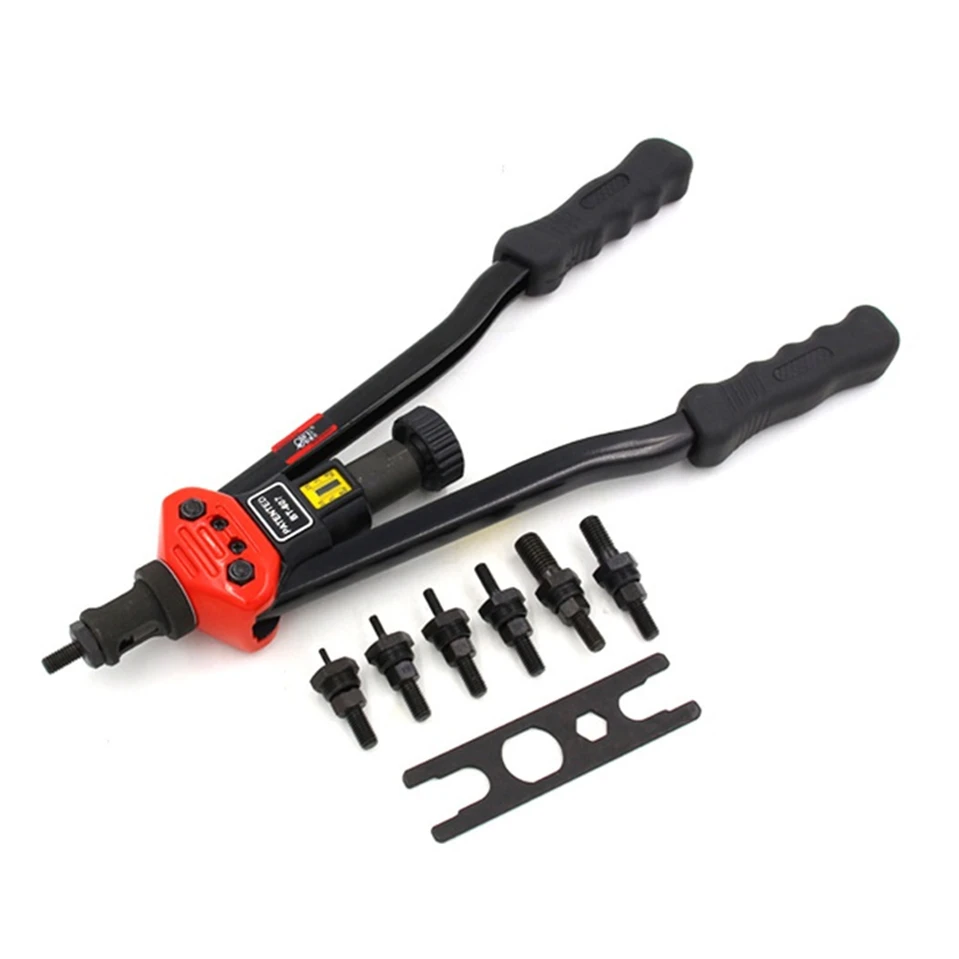 16-400MM-Heavy-Duty-Double-Hand-Manual-Riveter-Gun-Hand-Riveting-Tool ...