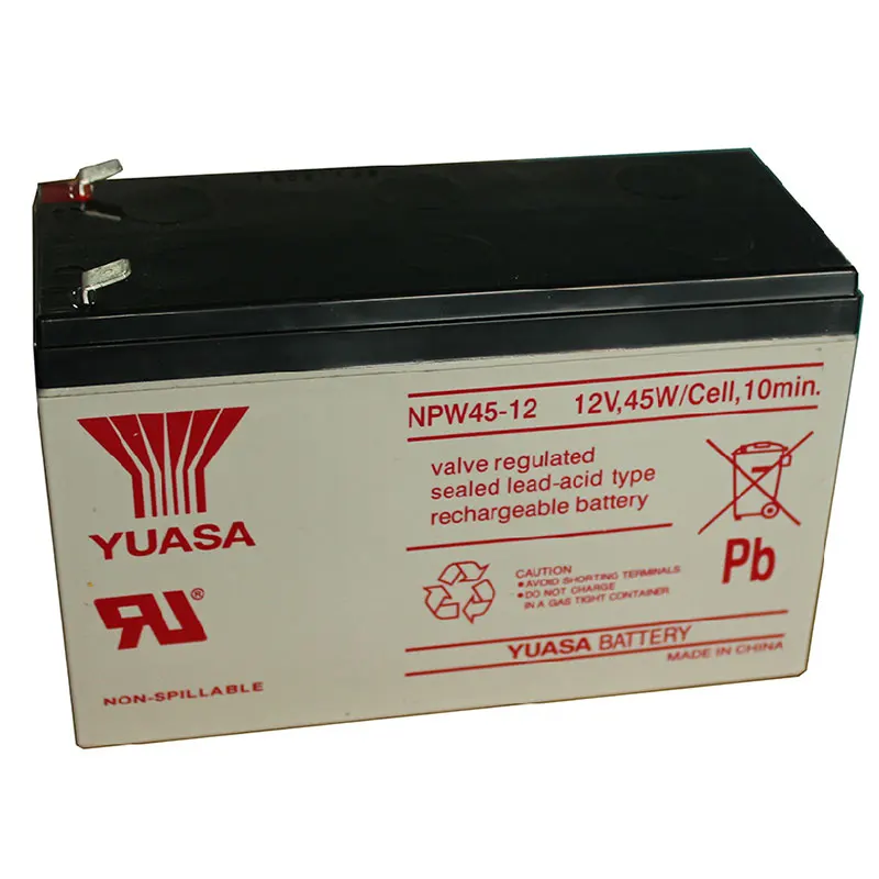 Batería recargable de 12V, 45W, NPW45 12, 12V, 9AH, NP0.8 12, 12V, 0 ...