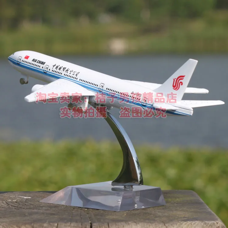 Air China airline 16cm Boeing 777 airplane Alloy model aviation ...