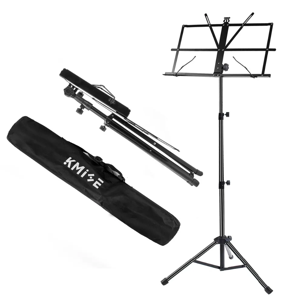 Kmise-Sheet-Music-Stand-Folding-for-Keyboard-Piano-Violin-Guitar-Cello ...