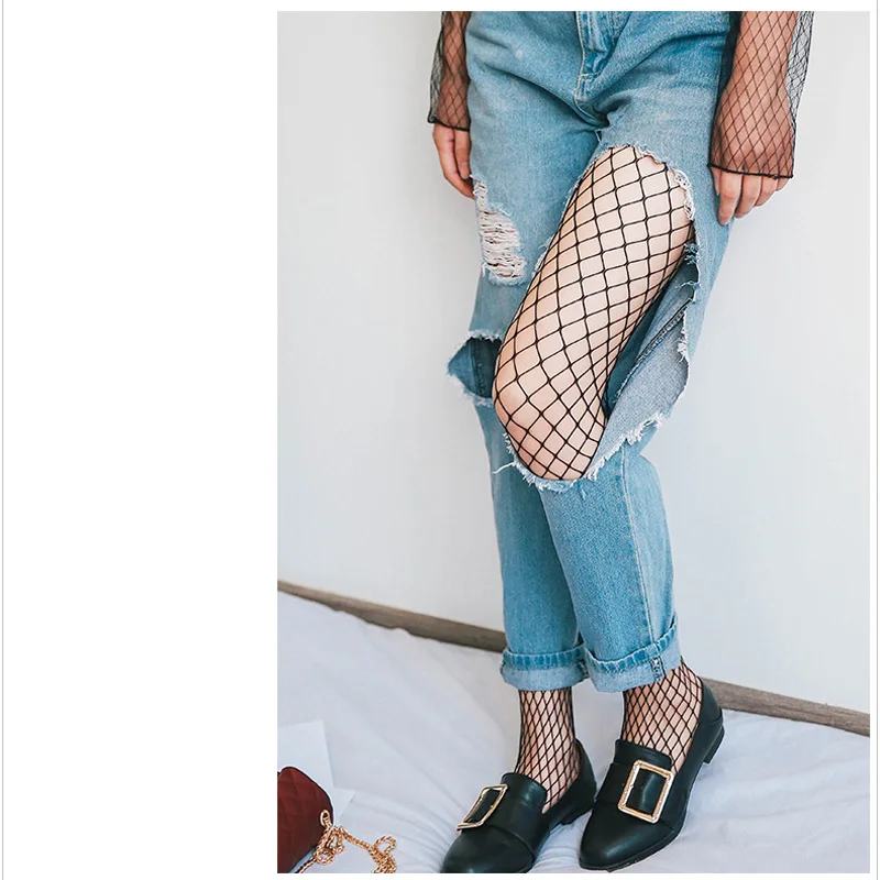 Women's Tights Fishnet Stockings Sexy Ladies Hollow out Mesh Fishnet ...