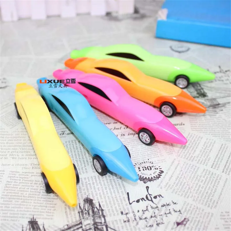 Hot Sale 1 Piece Lovely Car Pen Personality Stationery Ballpoint Pens ...