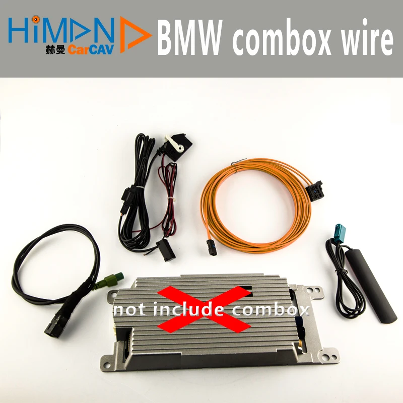 For Bmw Combox Cic E90 E60 E84 E70 6nr Retrofit Wiring Kit Apps Internet Bluetooth - Bluetooth ...
