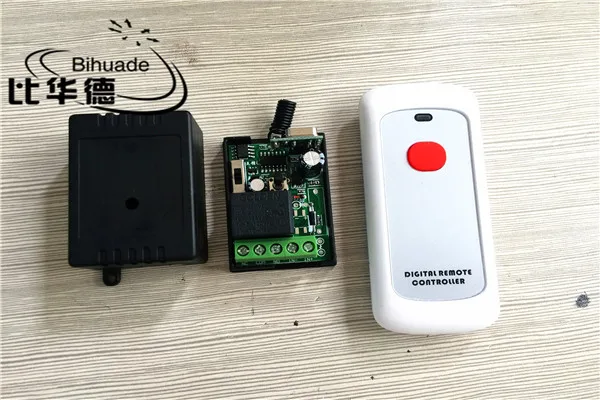 1pcs 315Mhz Universal Wireless Remote Control Switches DC 12V 1CH Relay ...