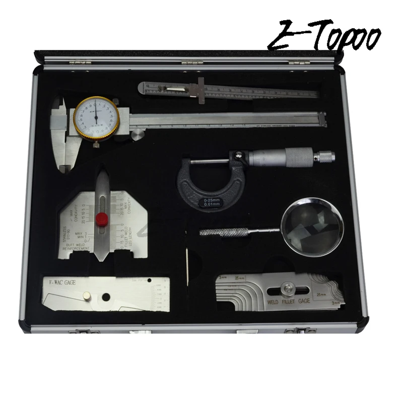 7PCS/SET high quality Welding gauge welding measure weld inspection ...