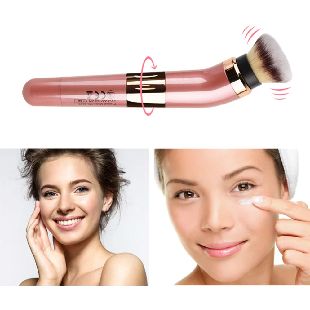 New Electric Makeup Brush Automatic Smart Cosmetics Blushes 360 Degree ...