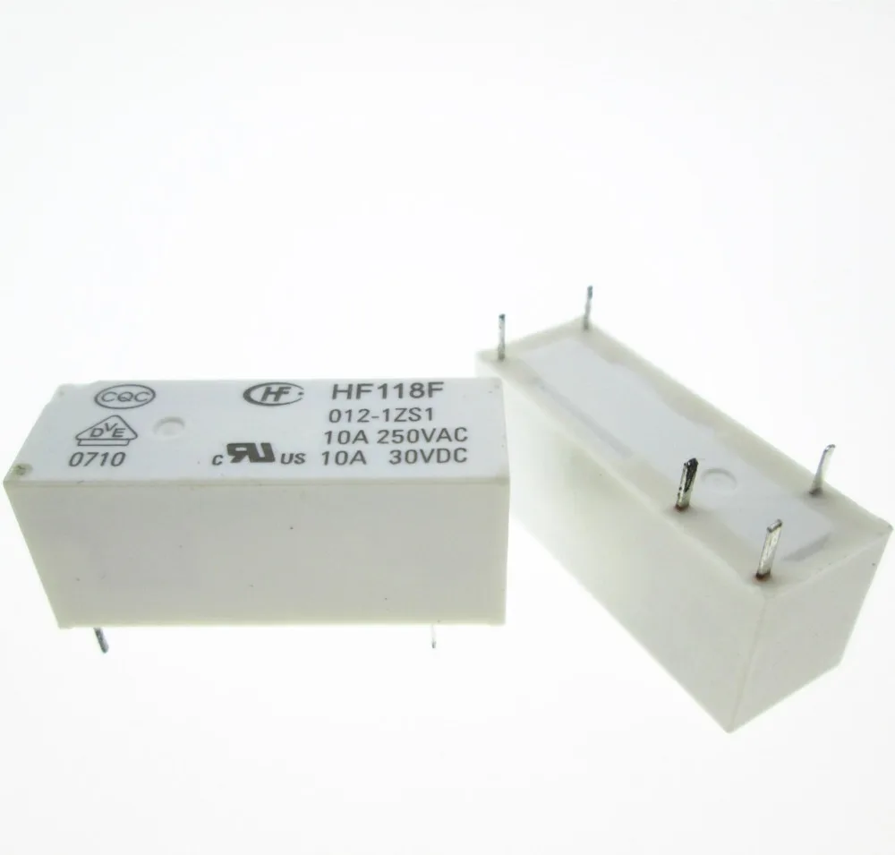 NEW 12V relay HF118F 012 1ZS1 JQX 118F 012 1ZS1 HF118F 012 1ZS1 12VDC ...