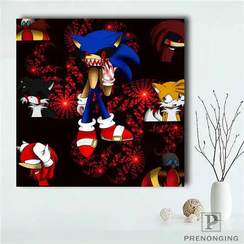 Custom sonic-the-hedgehog (1) Poster Papel-de Mandala Printing Posters ...