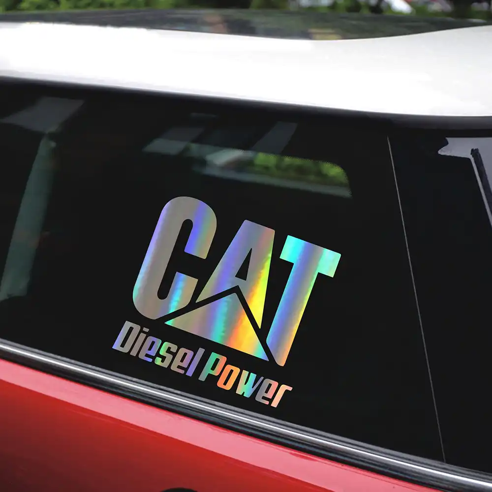 Tancredy Car Stickers And Decals Cat Diesel Power Stickers For Car ...