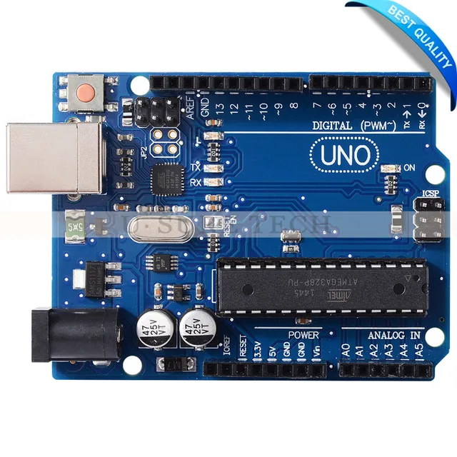 UNO R3 MEGA328P ATMEGA16U2 Development Board Microcontroller for ...