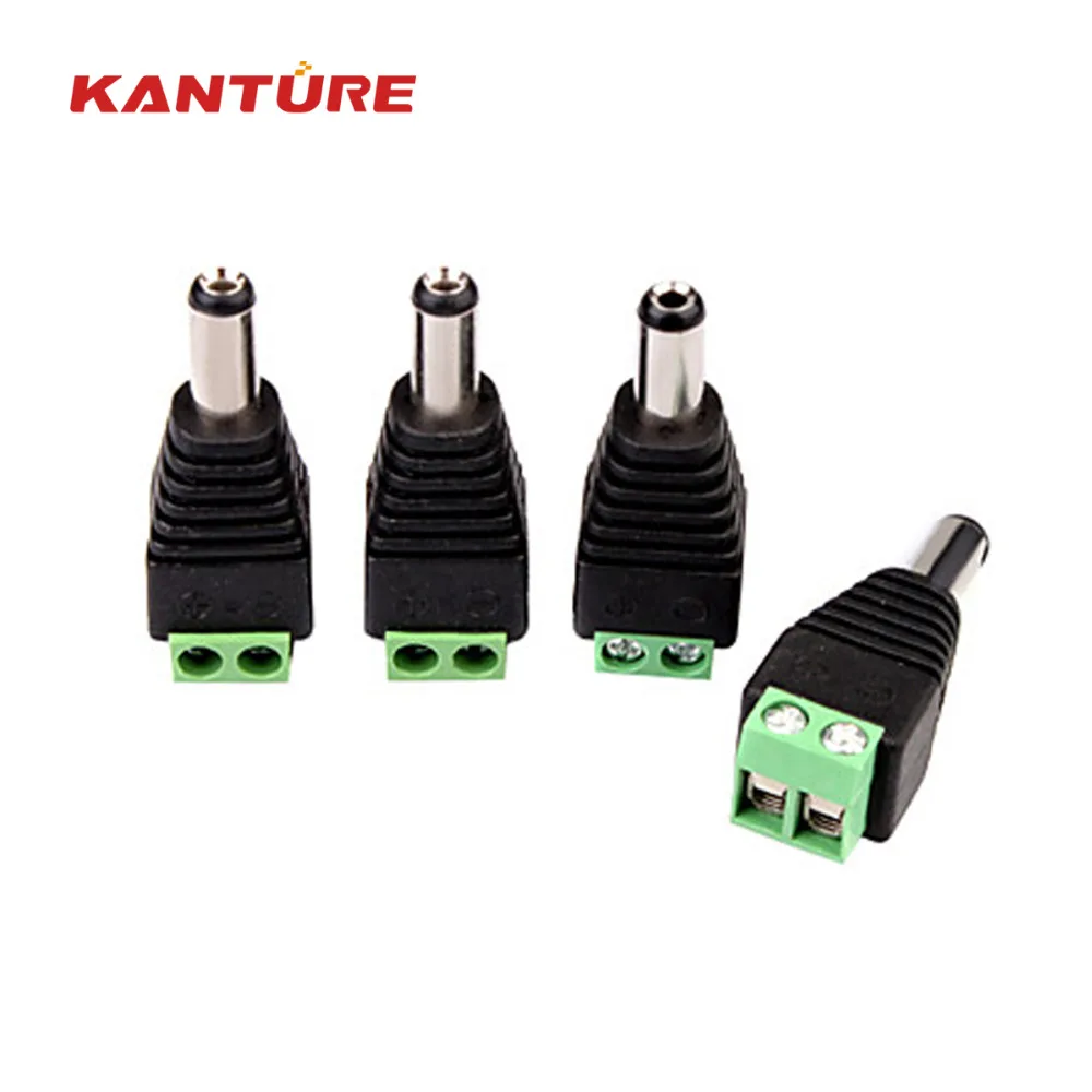 High Quality! CCTV Male DC Jack DC Connector Power Plug for Security ...