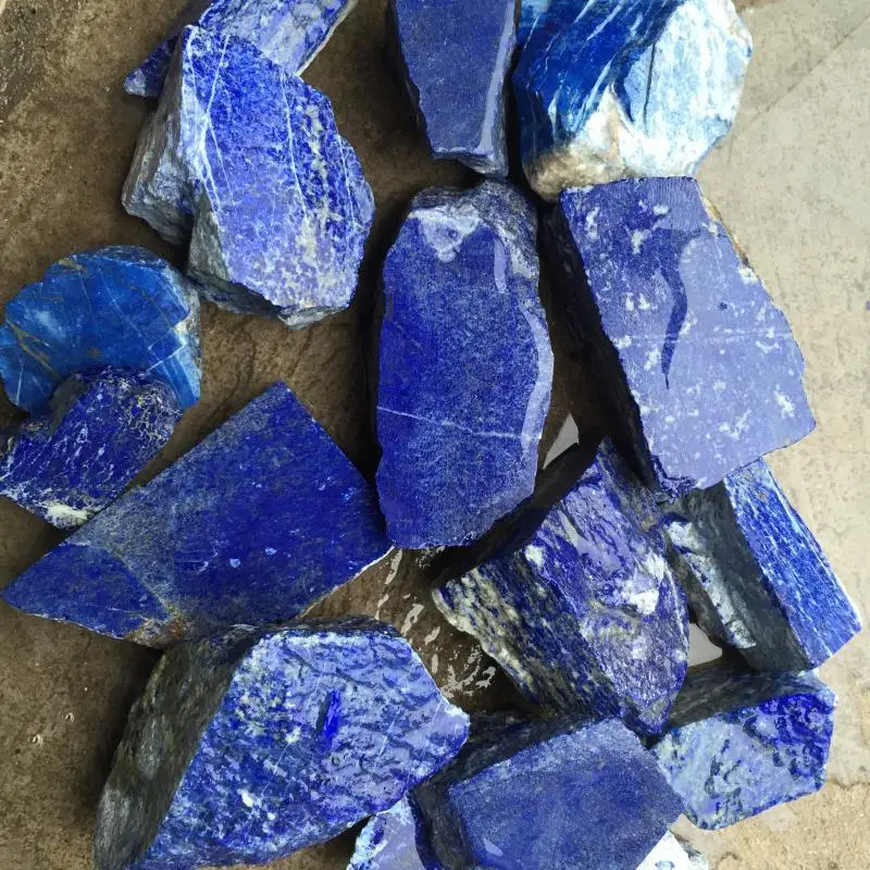 Natural Raw Ore Lapis Lazuli Raw Stone Mineral Crystal Display Teaching ...
