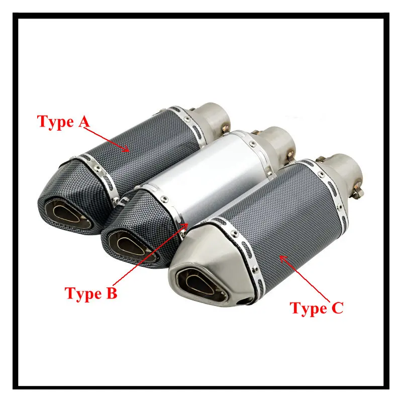 MOKALI auspuff motorrad mini hexangular ttr 125 msx 125 cbr125 cb400 ...