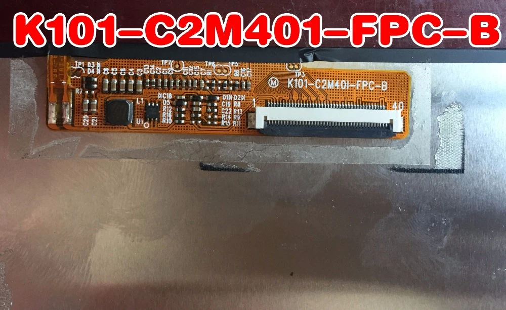 10.1 Inch 40pin Tablet Pc Display K101-02m40i-fpc-a K101-c2m40i-fpc-b ...