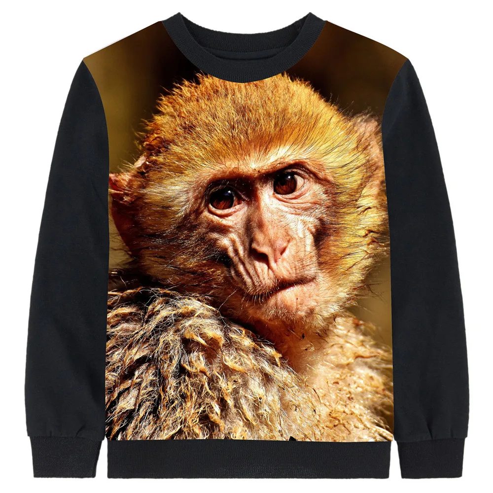 Children clothing kids t shirt baby kids clothing tees nice The monkey ...
