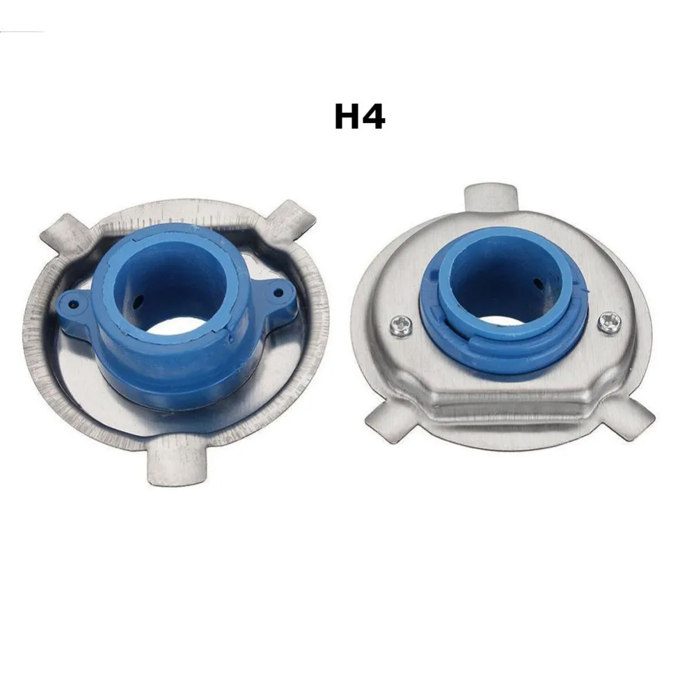 2x Car LED Headlight Light Lamp Bulb Base Adapter Sockets Retainer ...