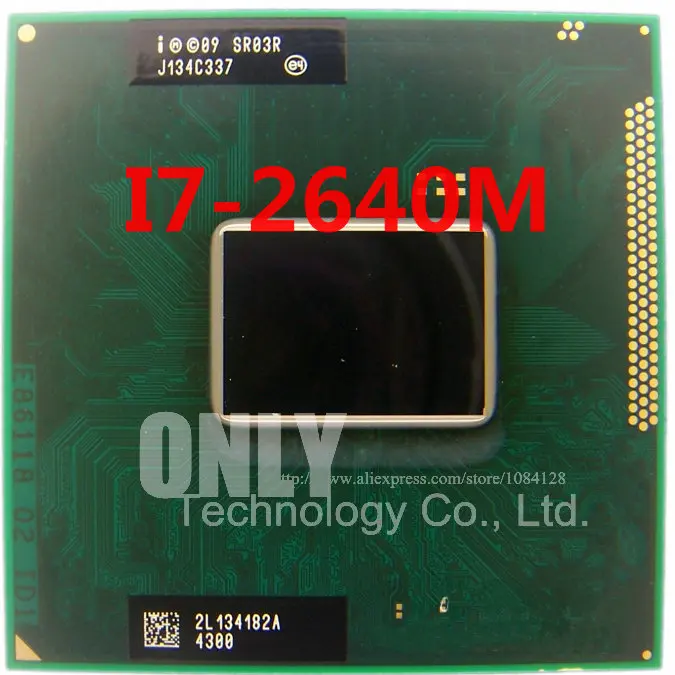 Intel chips de I7 2640M para ordenador de escritorio, chips de 100% ...