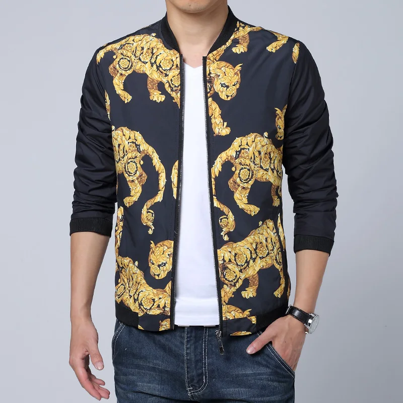 Online Buy Wholesale mens leopard print jacket from China mens leopard ...