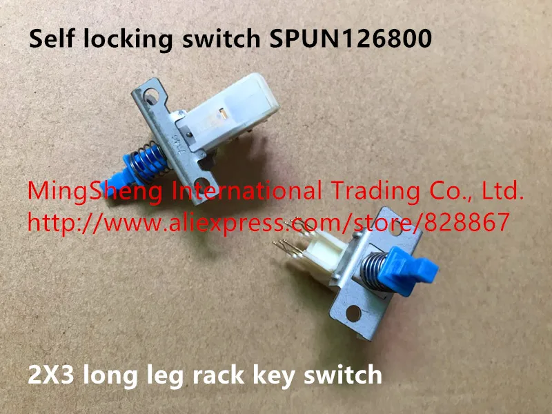 Original New 100% Self Locking Switch Spun126800 2x3 Long Leg Rack Key ...