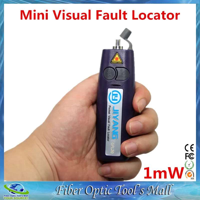 1mw Red Laser Light Fiber Optic Cable Tester Visual Fault Locator also1 ...