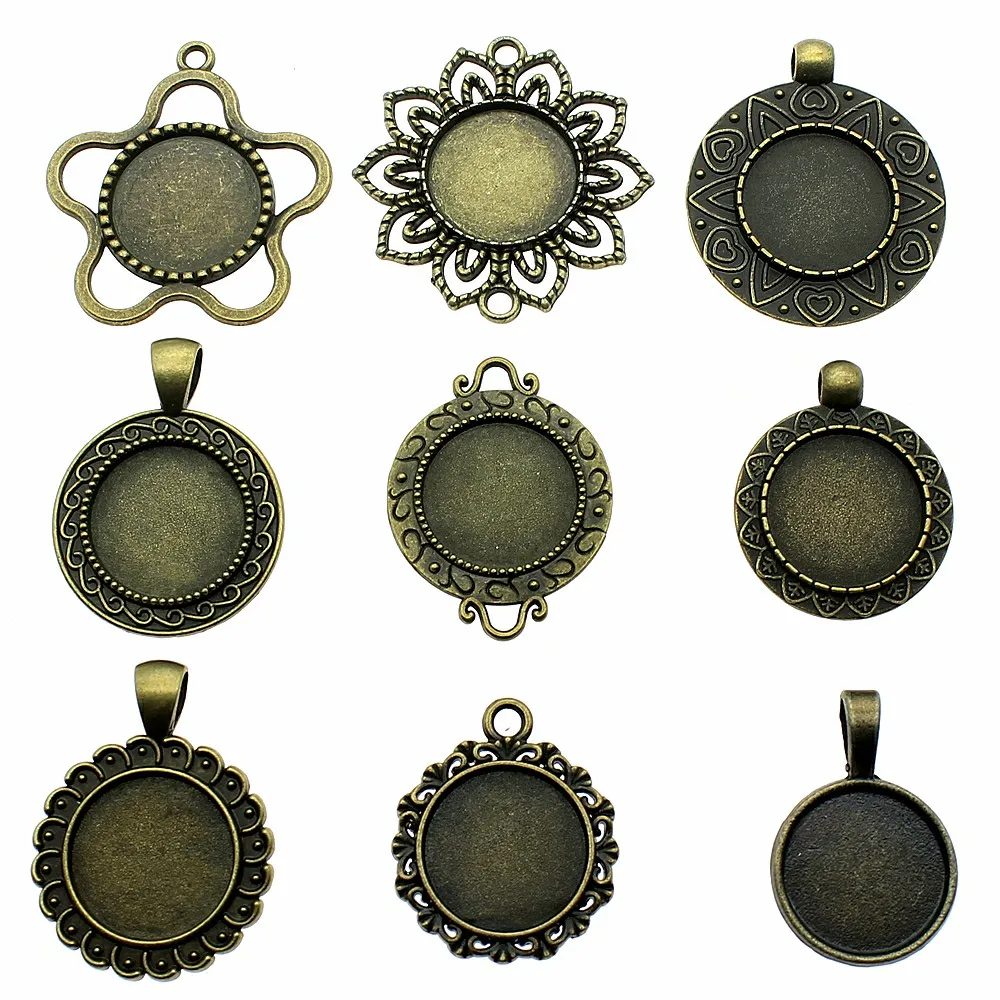 Aliexpress Buy 10pcs 18mm Inner Size Round Glass Cabochon Base aliexpress-buy-10pcs-18mm-inner-size-round-glass-cabochon-base